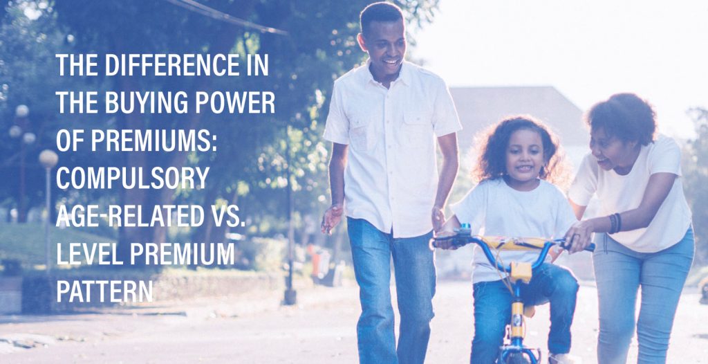 The difference in the Buying Power of Premiums: Compulsory Age-Related ...